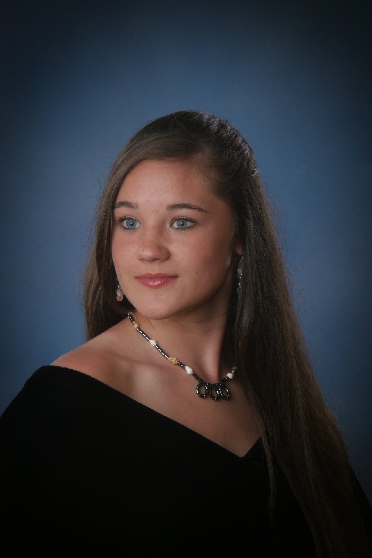Senior Graduation V Neck Drapes Black Velvet for Photography Portraits
